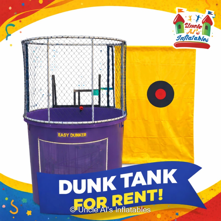 Dunk Tank - Inflatable Rental in Louisiana | Uncle Al's Inflatables